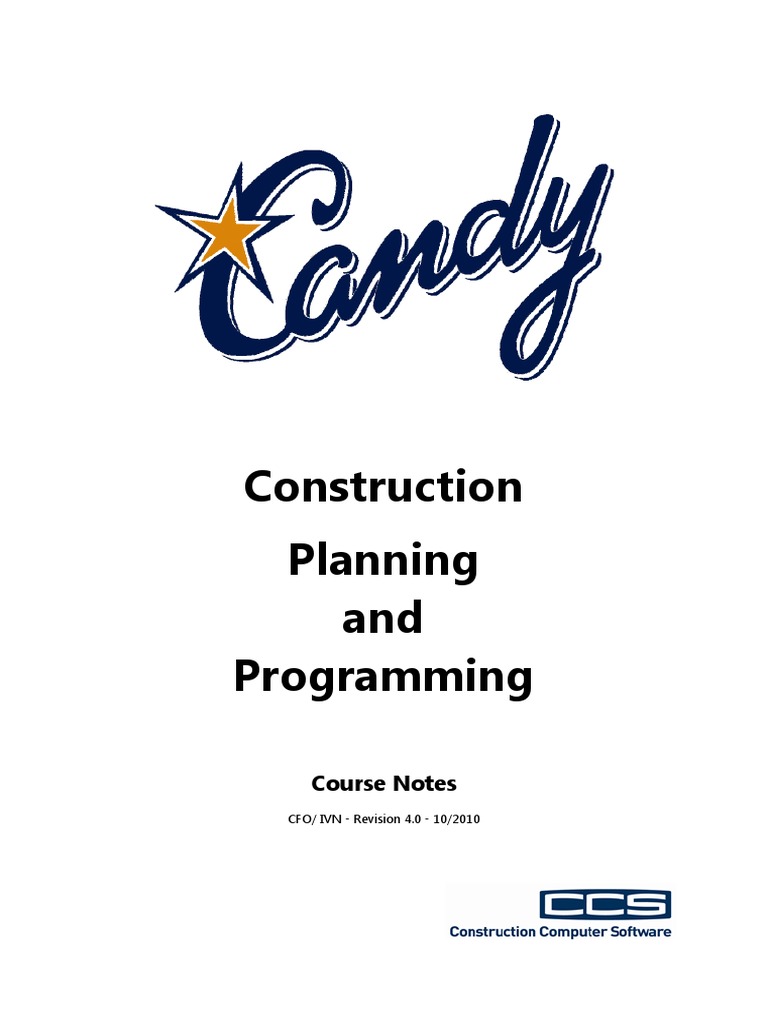 Candy Construction Planning and Programming | PDF | Point And Click | Icon (Computing)