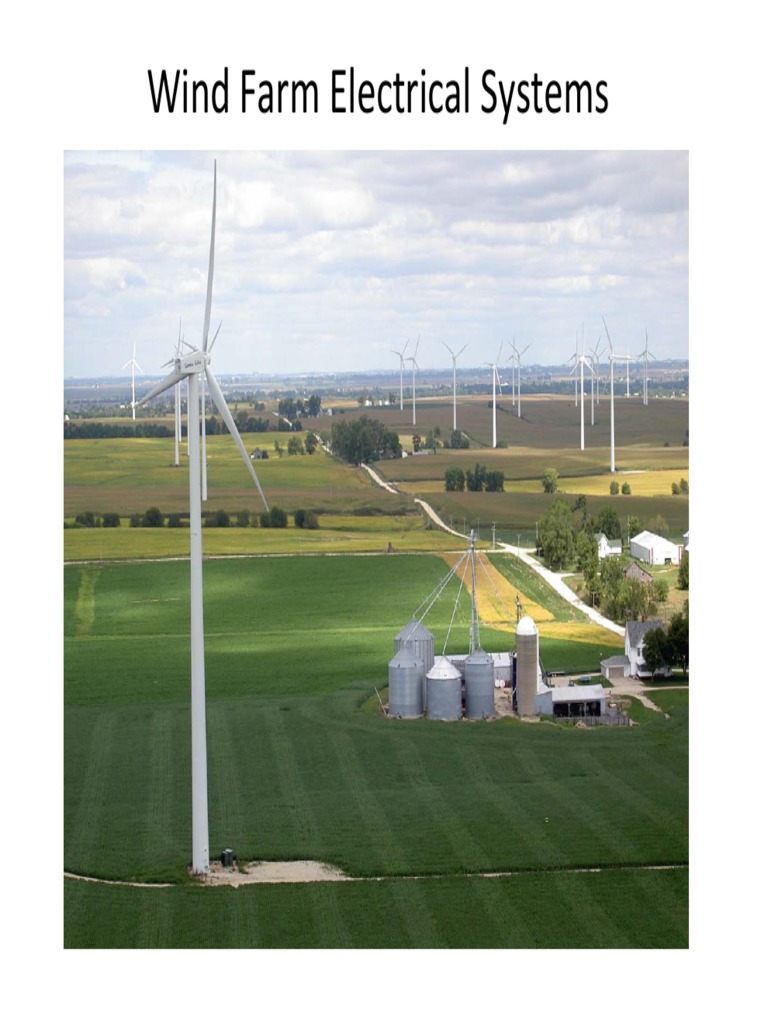 Wind Farm Electrical System | Wind Power | Wind Turbine
