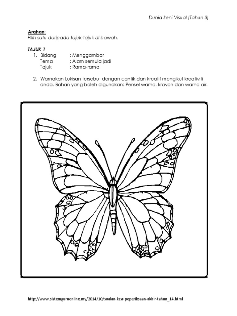 Soalan Dunia Seni Visual Tahun 3 KSSR | PDF