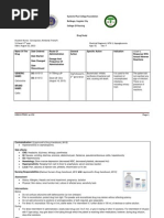 Ampicillin Drug Study | PDF | Pharmacology | Rtt