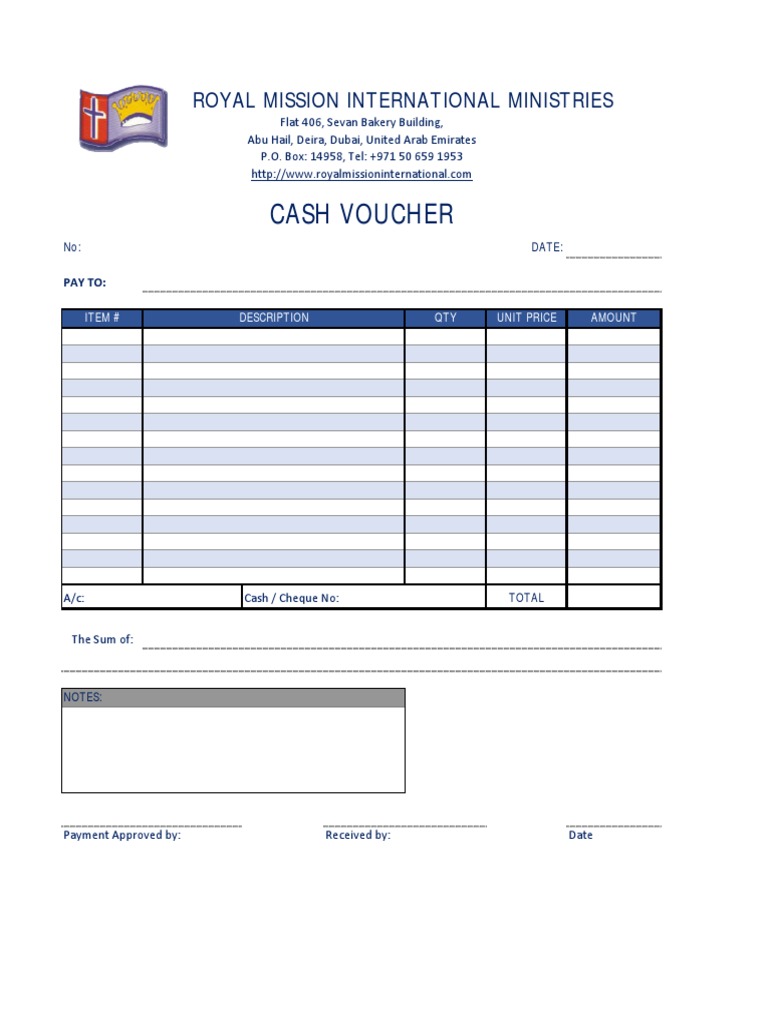 Royal Mission - Cah Voucher | PDF