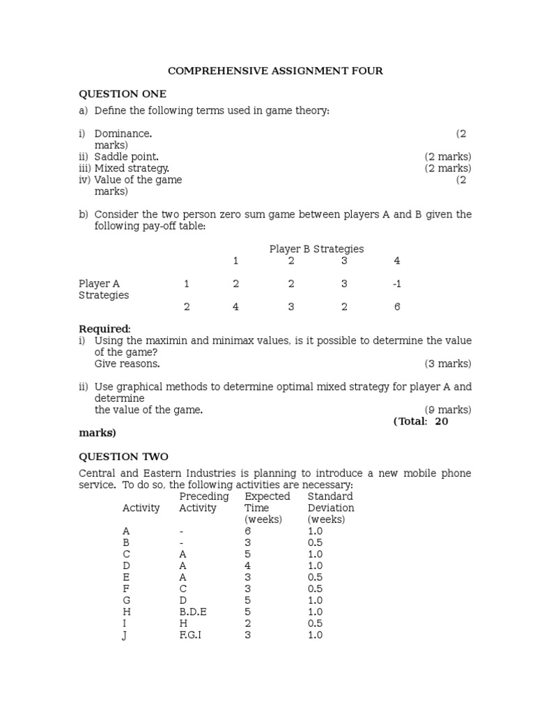Comprehensive Assignment Four | PDF | Profit (Accounting) | Desktop ...