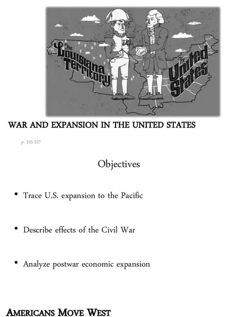 U.S. Expansion and Civil War Overview | PDF | Slavery In The United ...