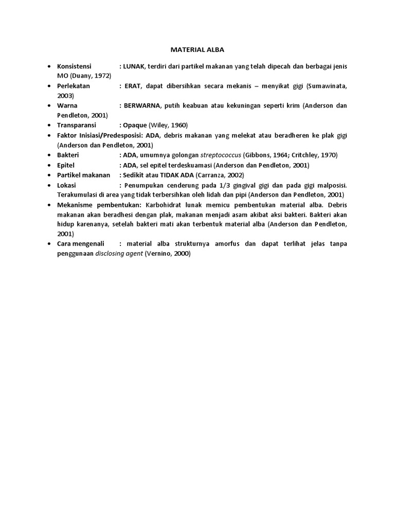 Material Alba | PDF | Sains & Matematika