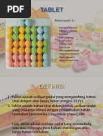 Macam-Macam Sediaan Tablet, Tujuan Dan Contoh | PDF
