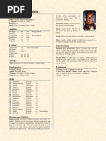 Drizzt Do'Urden and Guenhwyvar Stats | PDF | Odor | Leisure