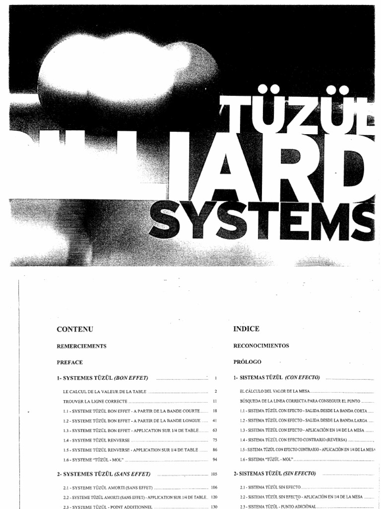 Libro Billar Tuzul System Completo Reduced | PDF