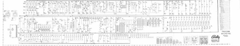 Bally Freedom Schematic Diagram Continuous | PDF