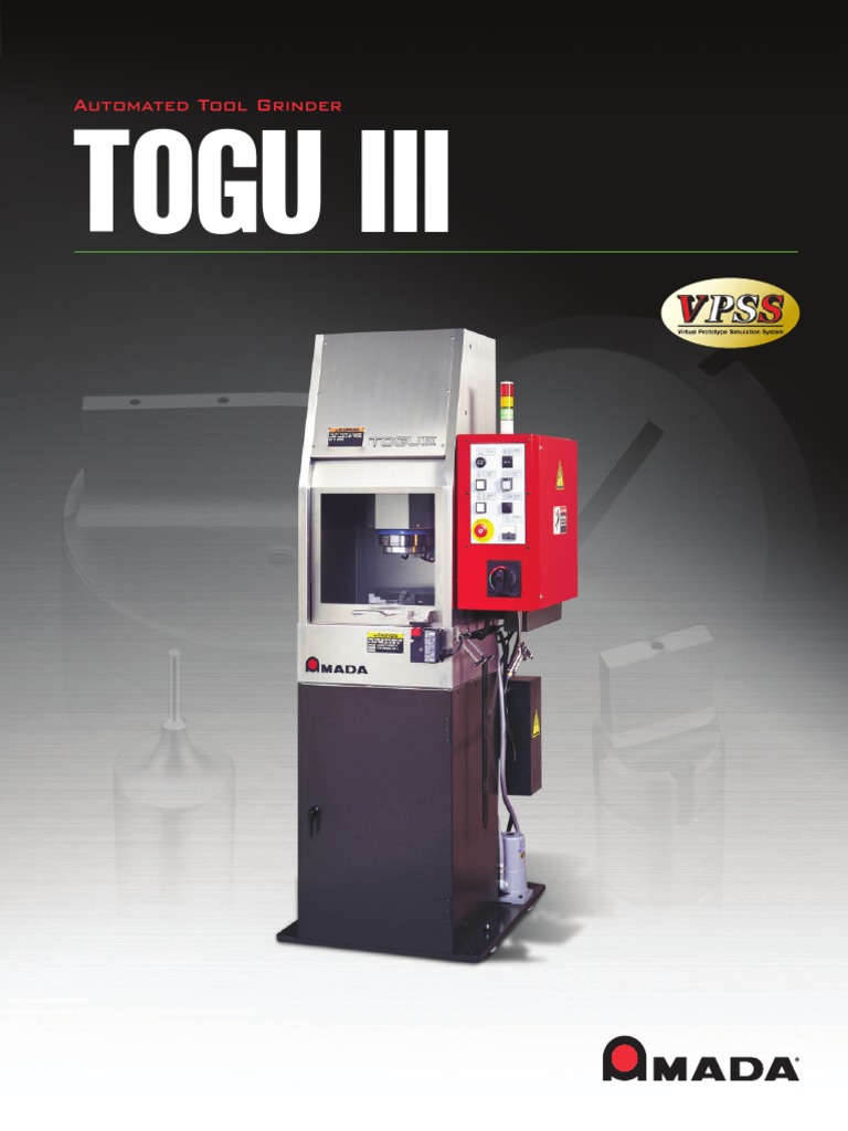 TOGU Brochure | PDF | Grinding (Abrasive Cutting) | Automation