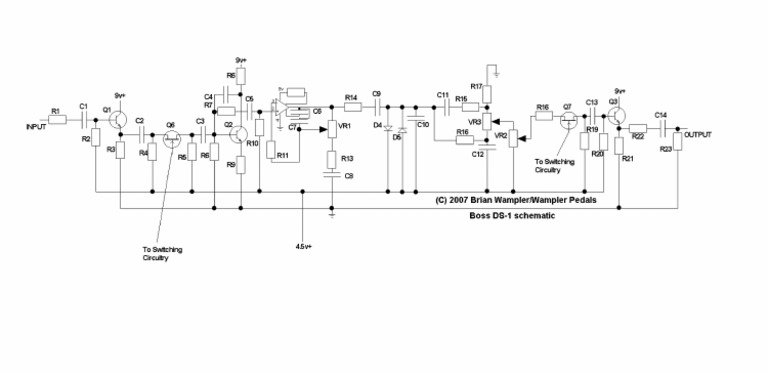Boss DS-1 SChematiC | PDF