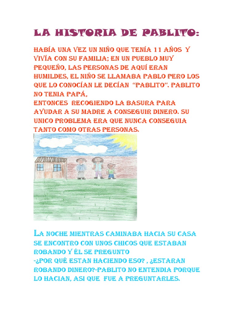 La Historia de Pablito | PDF
