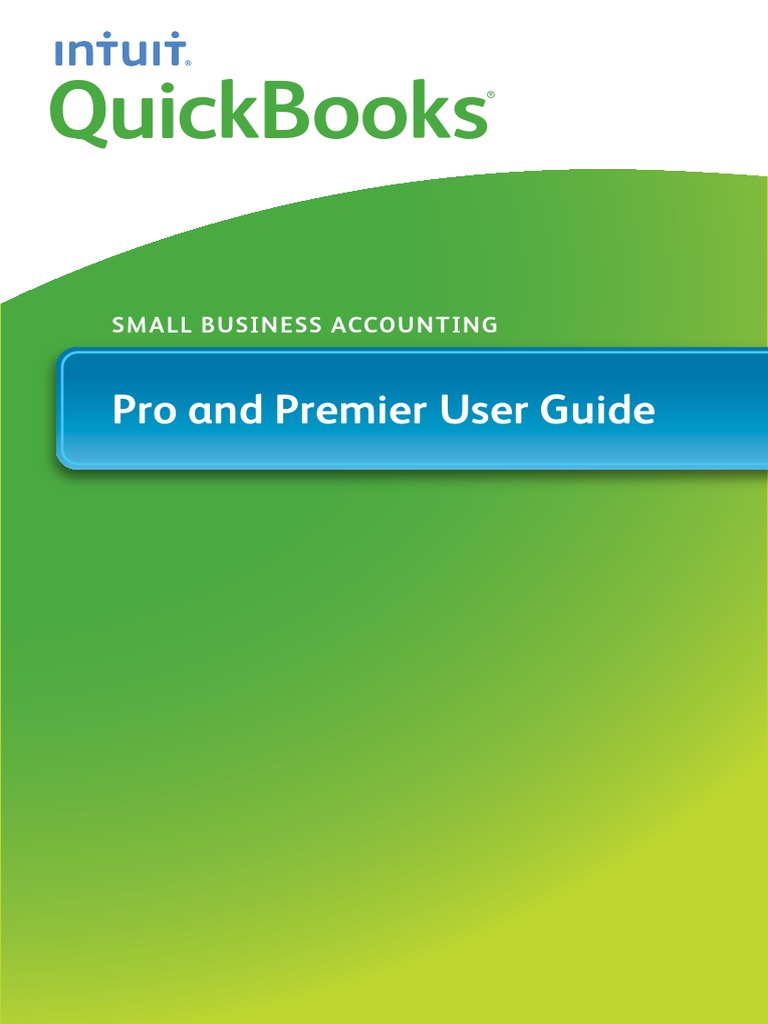 QuickBooks 2014 Pro and Premier User Guide | PDF | Quick Books | Cheque