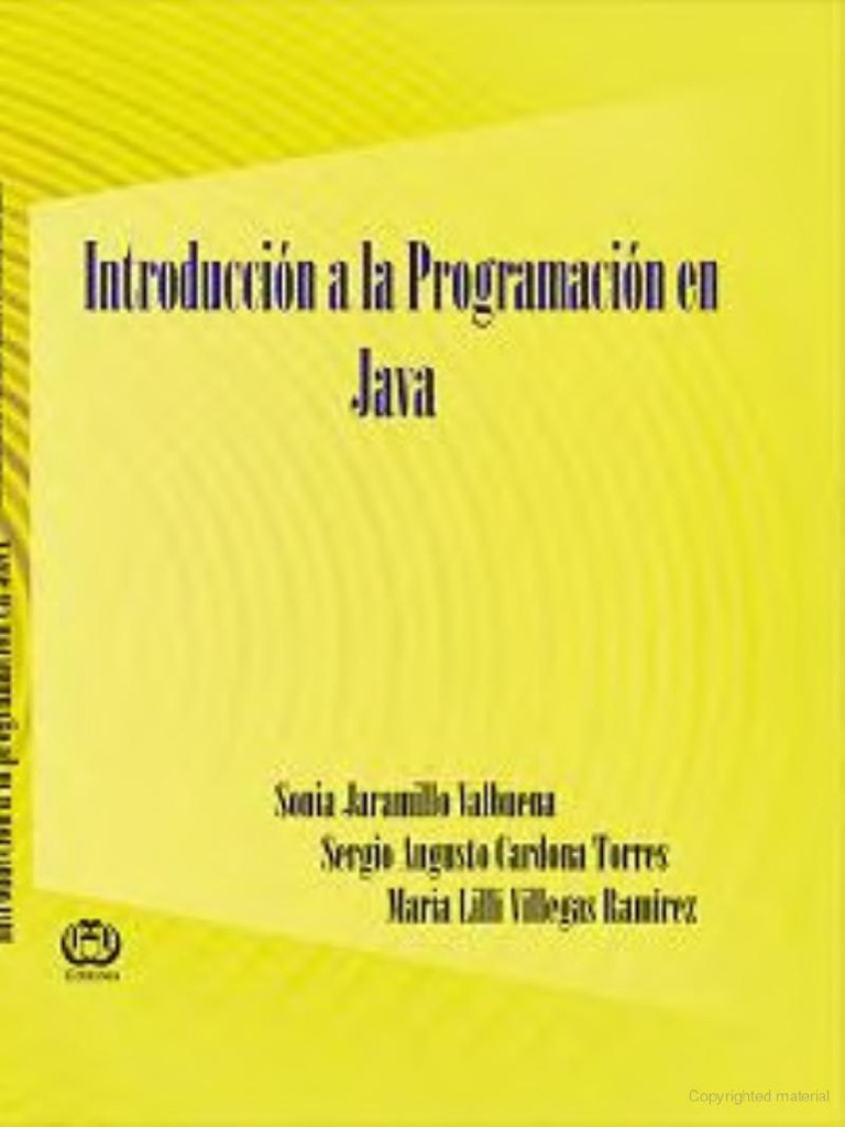 Introduccion A La Programacion en Java | PDF