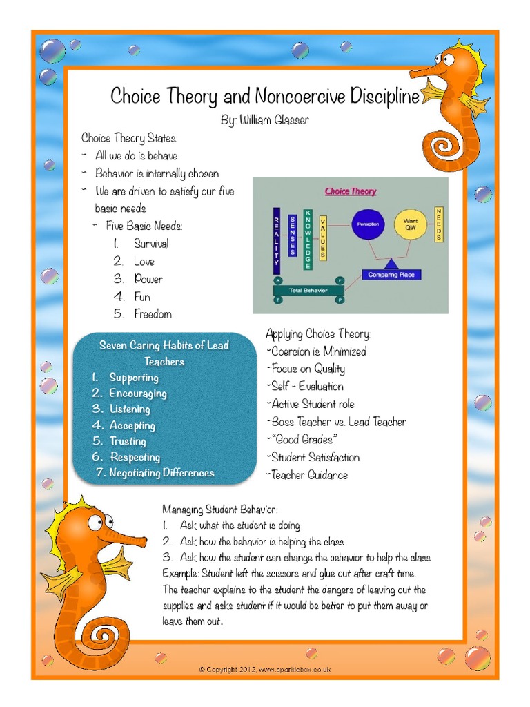 Choice Theory Handout | PDF