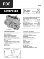 Cat C18 ACERT Spec Sheets - Commercial C18 ACERT Marine Propulsion ...