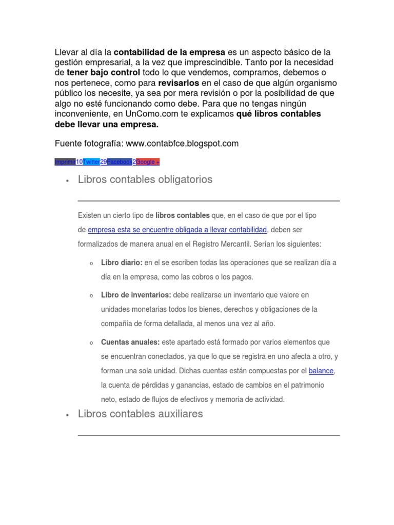 MODELOS DE Libros Contables | PDF | Contabilidad | Hoja de balance