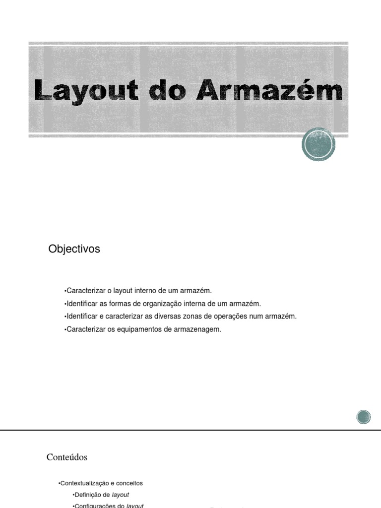 Layout Do Armazém | PDF | Armazém | Indústrias