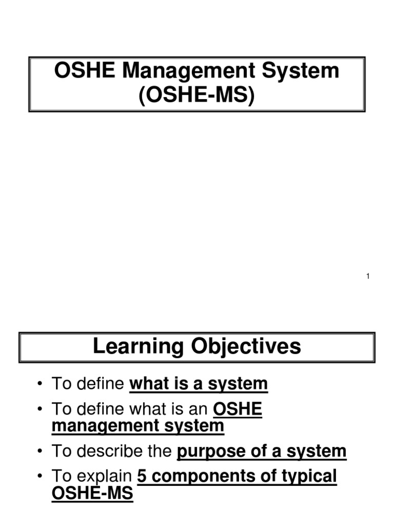 14 OSHE-Management System | PDF | Occupational Safety And Health | Business