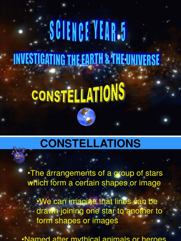 CONSTELLATIONS | Download Free PDF | Constellation | Astrological Sign