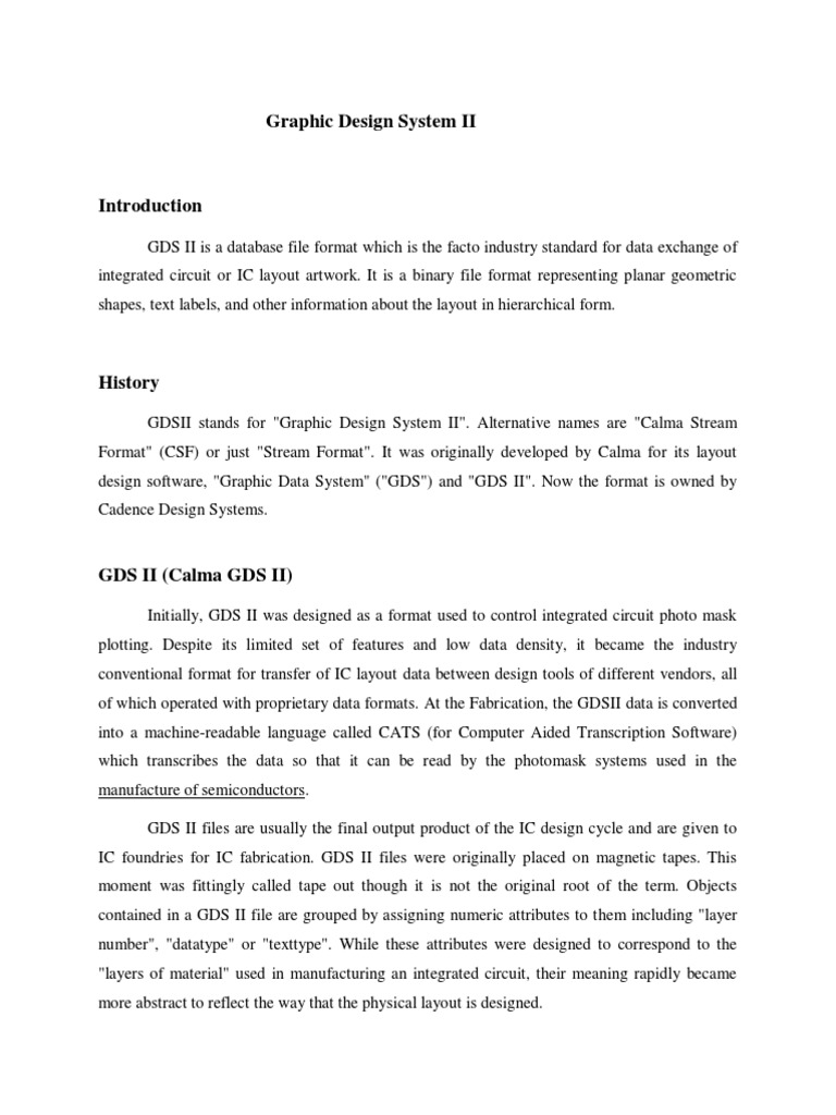 GDS Ii | PDF | Digital Technology | Data