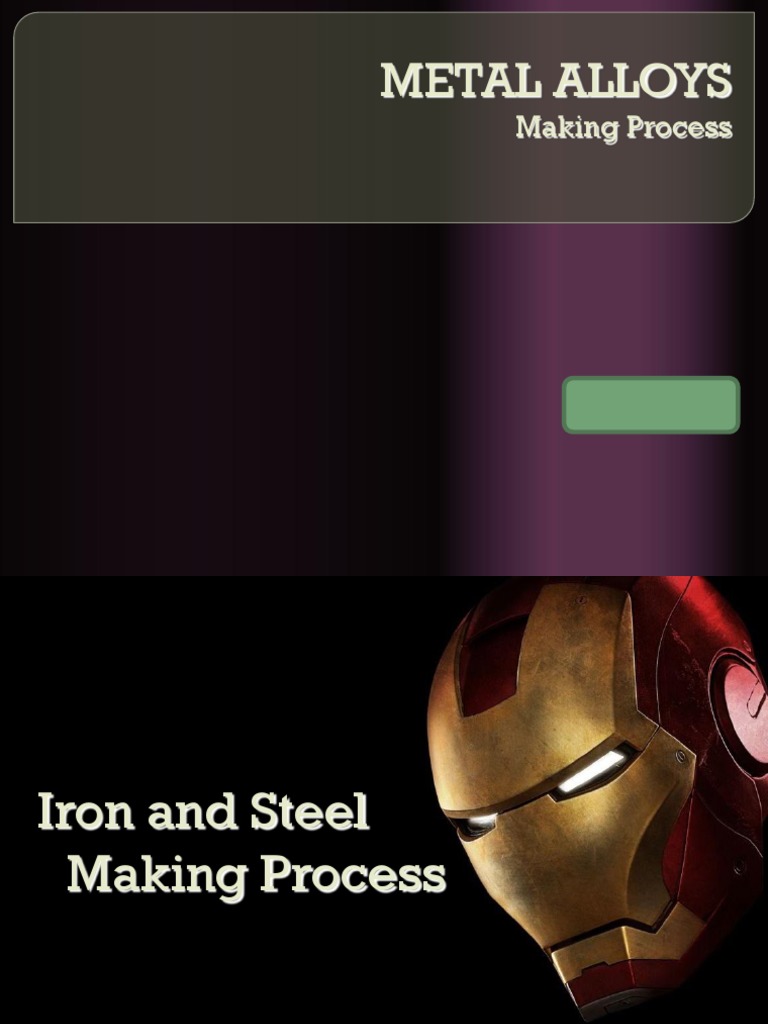 Metal Alloys: Processes for Making Iron, Steel, Aluminum, and Titanium ...
