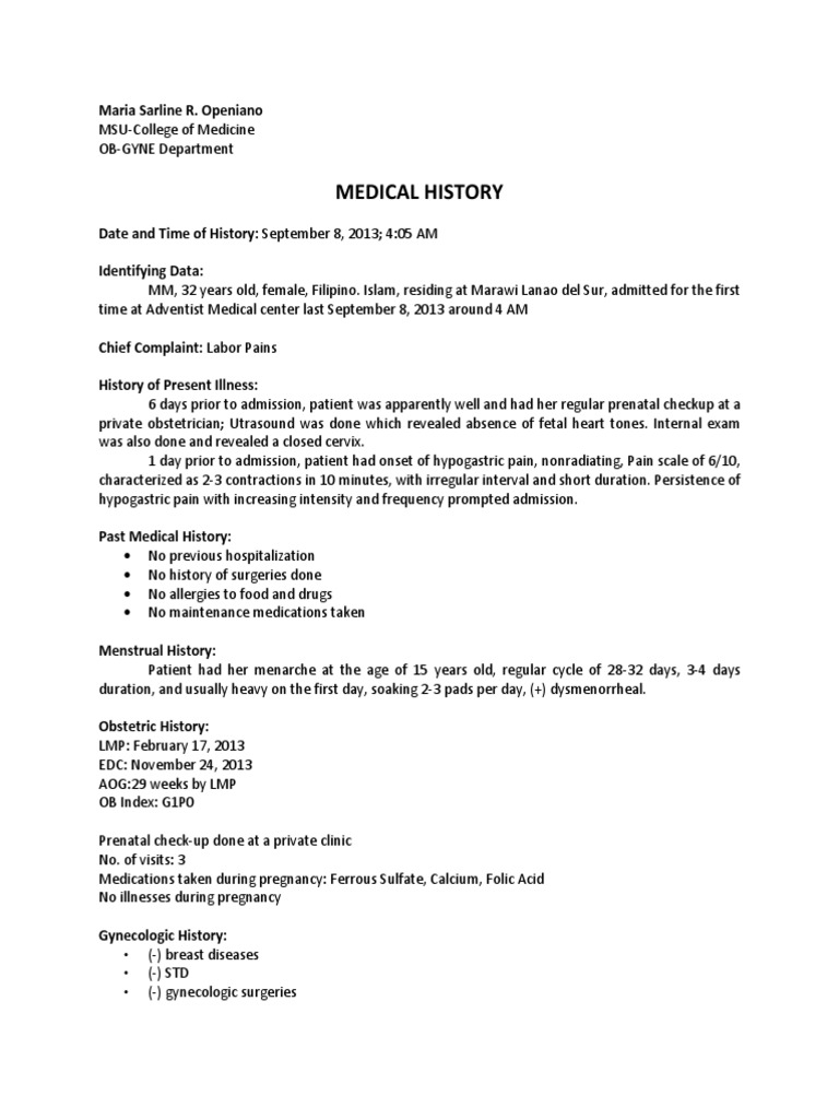 Case - IUFD | PDF | Pregnancy | Childbirth