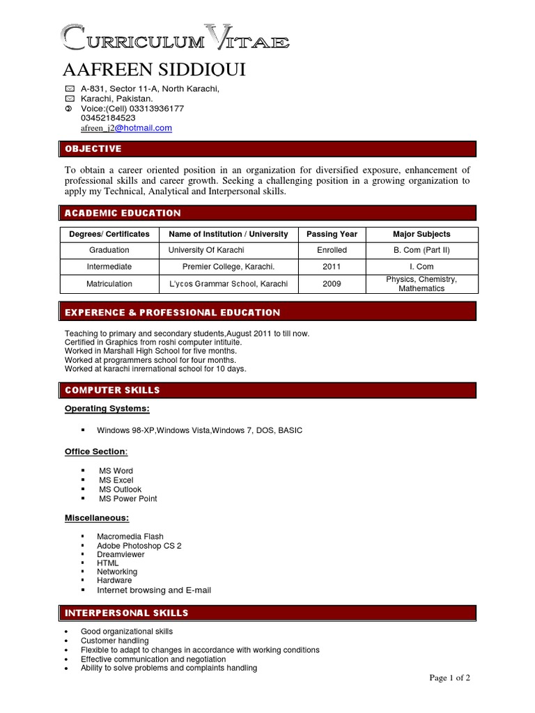 Aafreen | PDF | Career & Growth