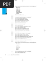 FIRO-B Instrument | PDF