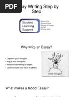 Essay Writing Step by Step Handout | PDF