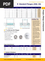 SRN Nozzle Dimensions and Specifications | PDF | Mechanical Engineering