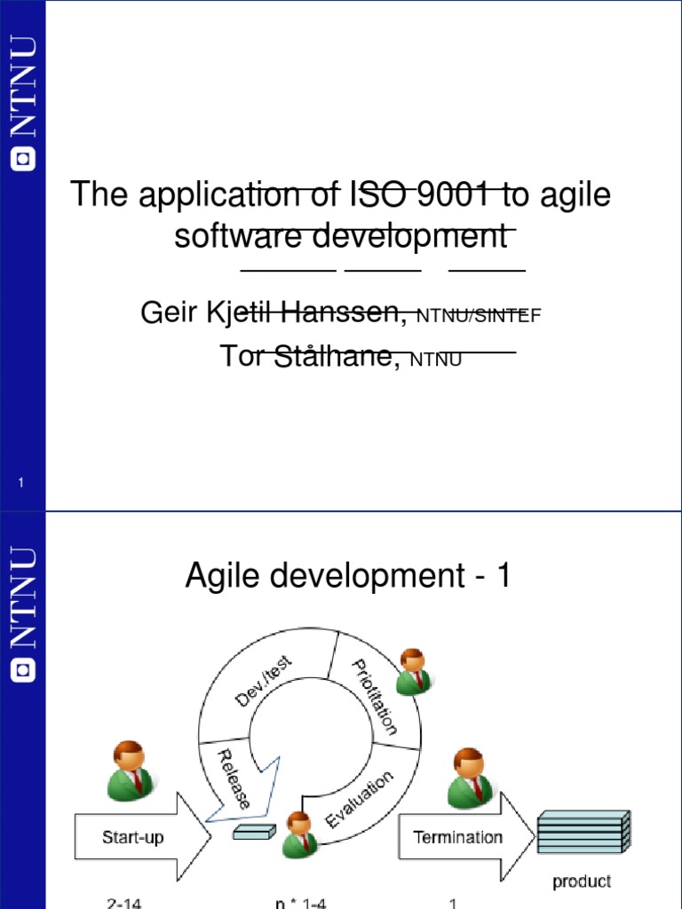 ISO 9001 in Agile Development | PDF | Agile Software Development | Iso 9000