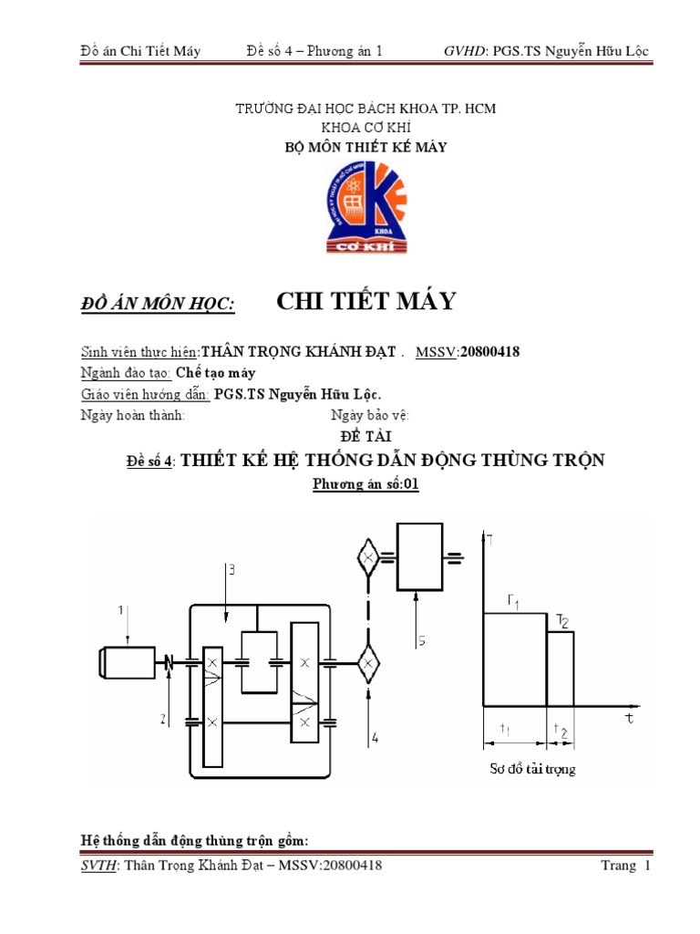 Thiet Ke He Thong Dan Dong Thung Tron | PDF