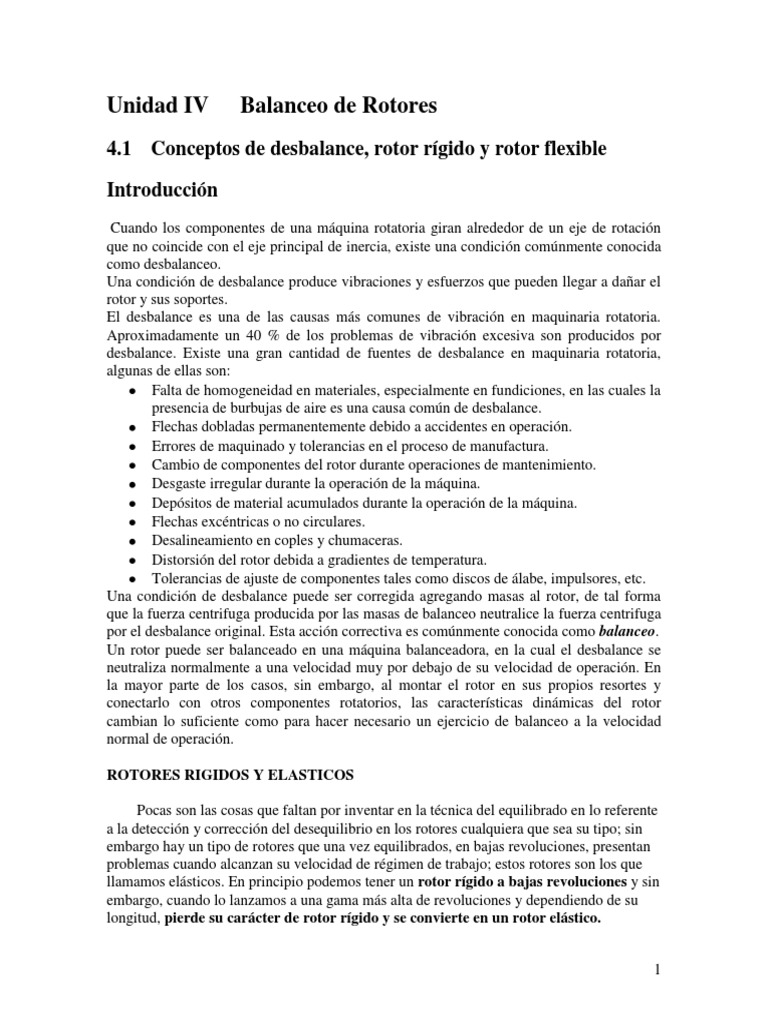 Balanceo de Rotores | PDF | Vector Euclidiano | Ecuaciones