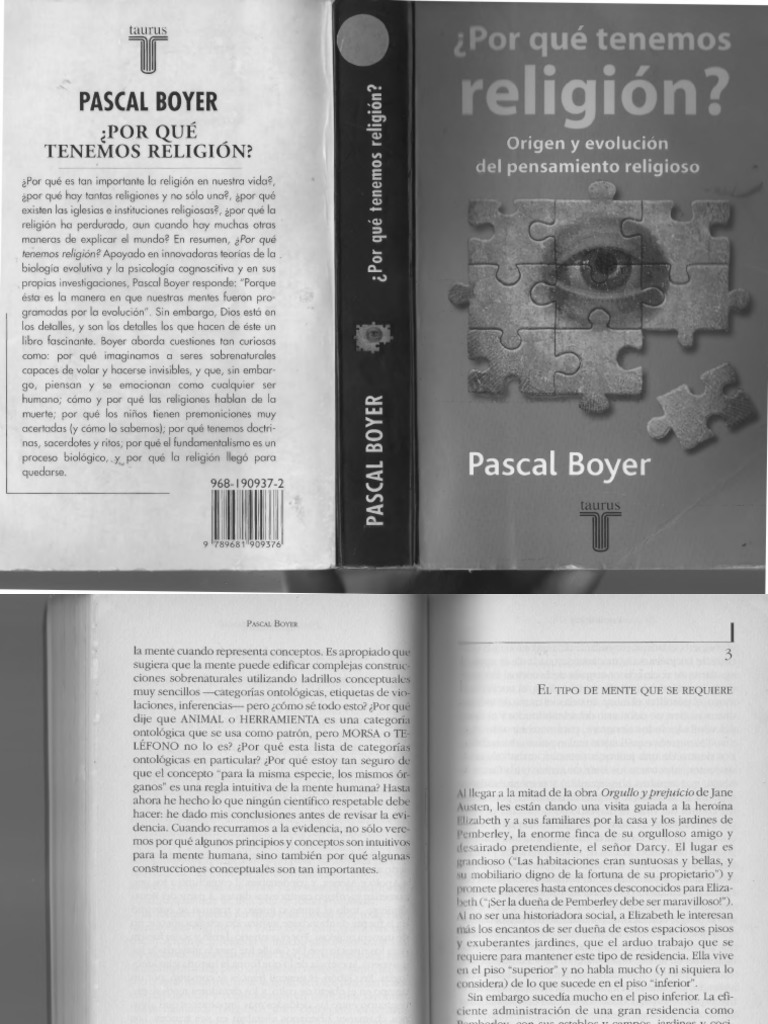 PascalBoyer (Lanaturalezadelosconceptosreligiosos) | PDF