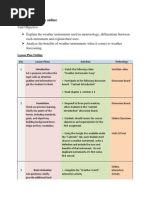 3rd Grade Lesson Plan - Weather | PDF | Lesson Plan | Science