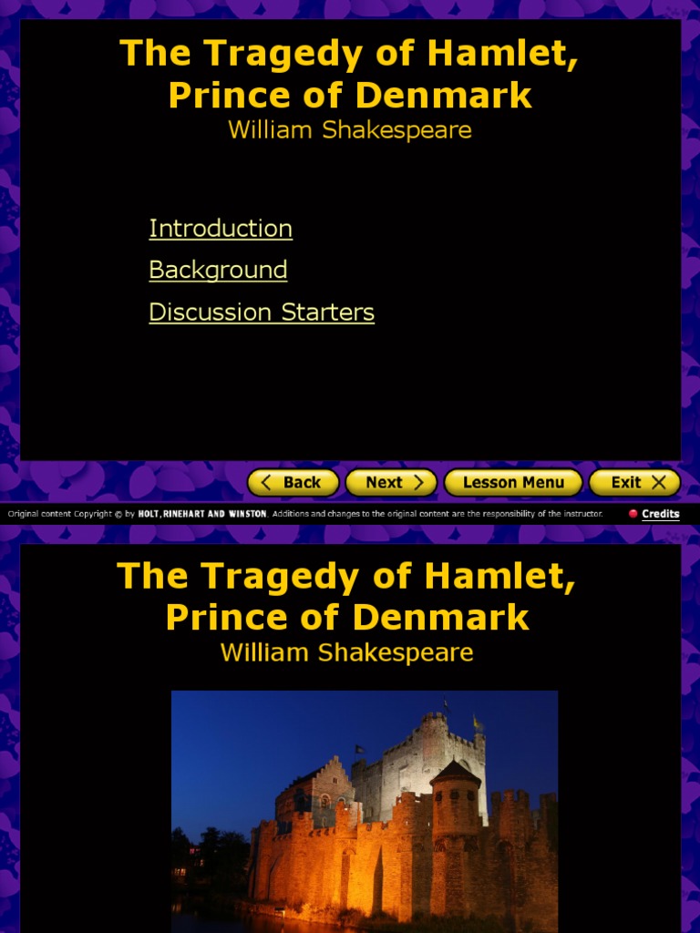 Hamlet Intro | PDF | Hamlet | Plays