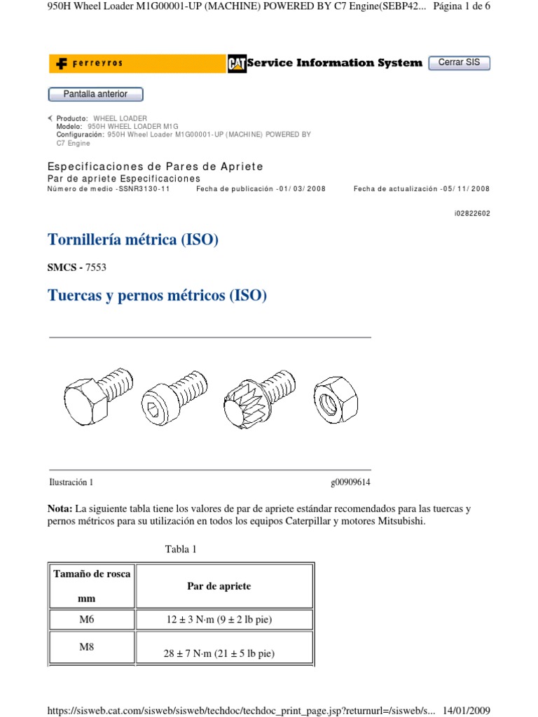 Torque de Pernos PDF | PDF | Herramientas | Ingeniería mecánica