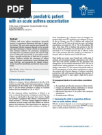 PRAM Score for Pediatric Asthma Assessment | PDF | Neck | Medicine
