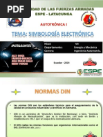Simbologia y Normas Din PDF | PDF | Generador eléctrico | Corriente alterna