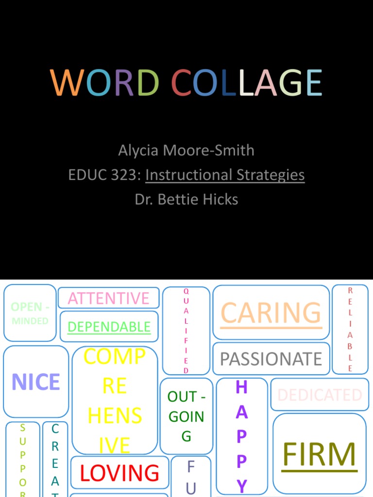 Word Collage | PDF