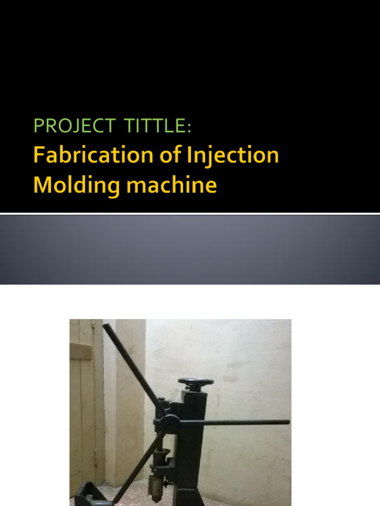 injection moulding ppt | Plastic | Industrial Processes