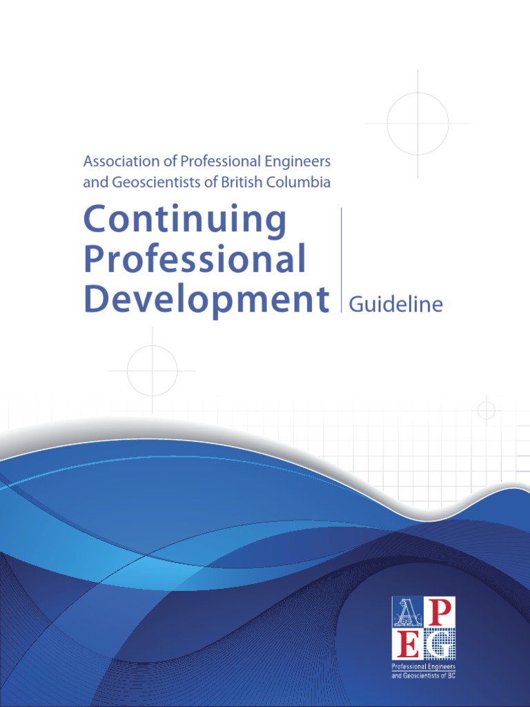 APEGBC Continuing Professional Development Guideline | PDF ...