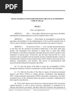 Irr Ra 7160 | PDF | Local Government | Non Governmental Organization