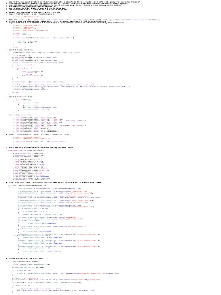PDFView | PDF | Directory (Computing) | Computer File