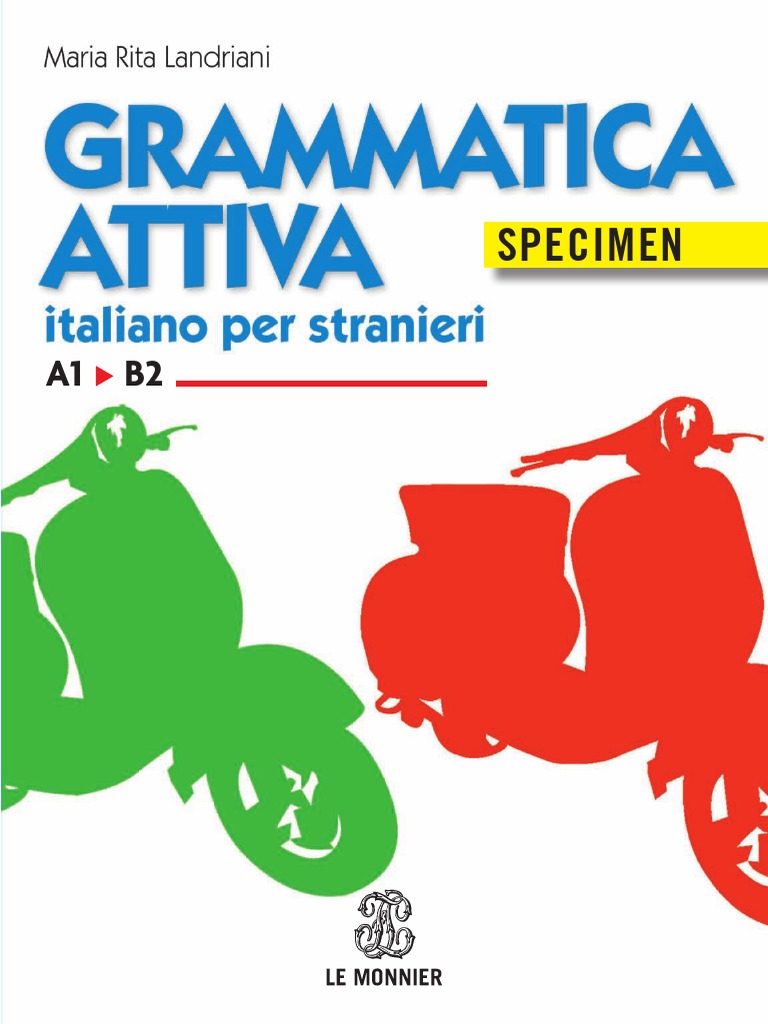 Italian Grammar A1-B2 (Specimen) | PDF
