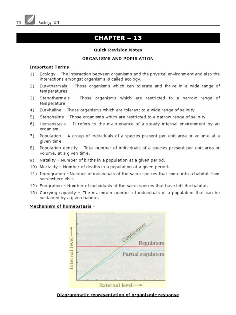 Understanding Key Ecology Concepts: An Overview of Organisms, Populations, Biotic Interactions ...
