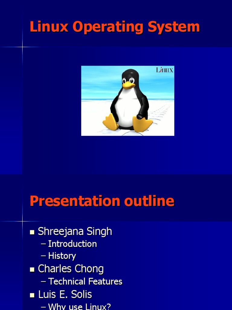 Linux Final Slides | Download Free PDF | Linux | Operating System