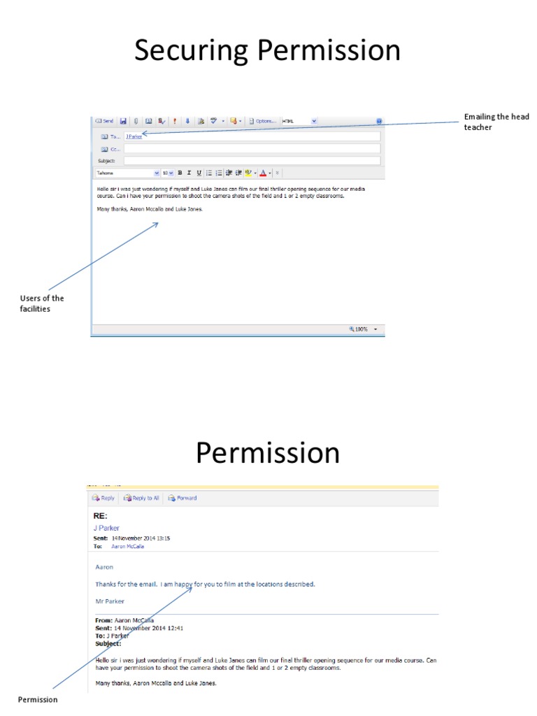 Securing Permission | PDF