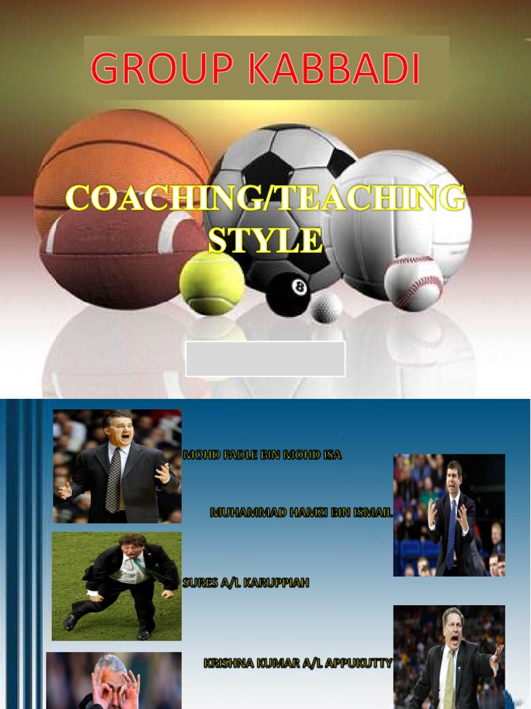Coaching Styles | PDF