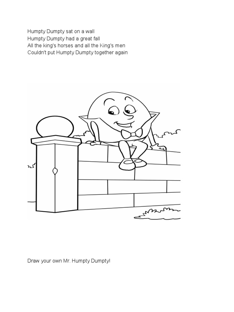 Humpty Dumpty Exercise | PDF